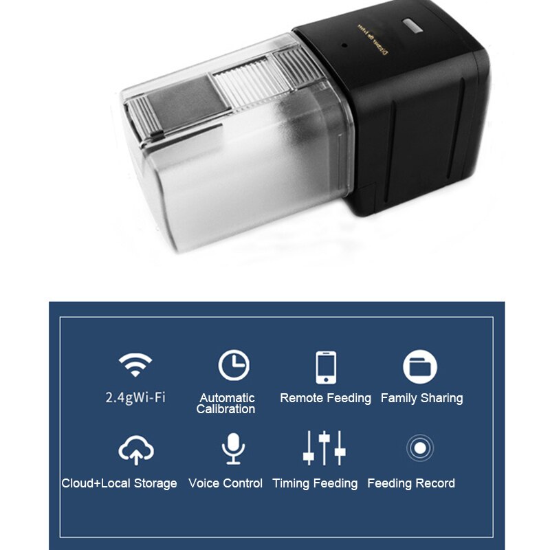 Wifi Auto Fish Timing Feeder with Voice Control Su... – Grandado