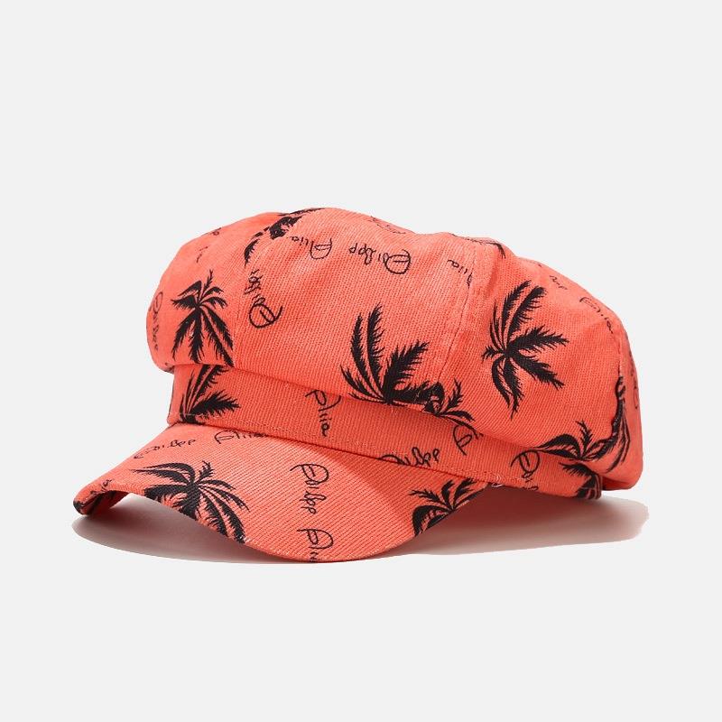 Effen Kleur Vintage Boom Print Vrouwen Mode Achtho... – Vicedeal