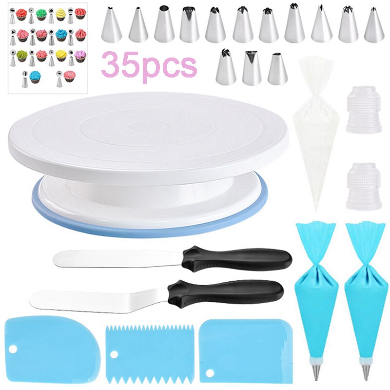 35 Stks/set Taart Draaitafel Taart Decoreren Lever... – Grandado