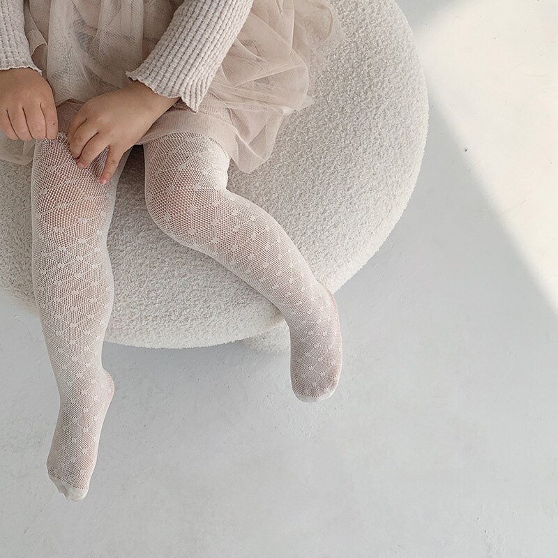 Summer Baby Girls Tights Thin Hollow Mesh Girl Pan... – Grandado