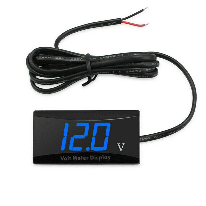 Mayitr 12V Auto Motorfiets Voltage Gauge Meter Pan... – Grandado