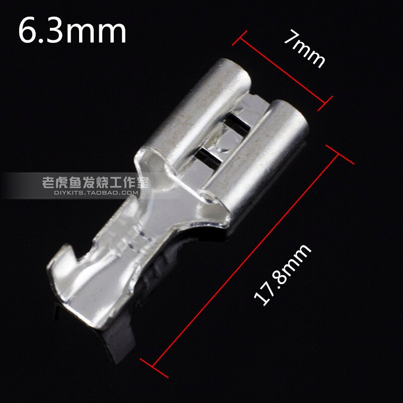 10 pcs/package 6.3/4.8mm cold crimping wire connec... – Vicedeal