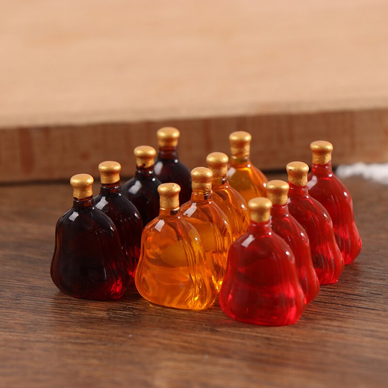 10Pcs Dollhouse Miniatuur Wijn Flessen Pretend Pla... – Vicedeal