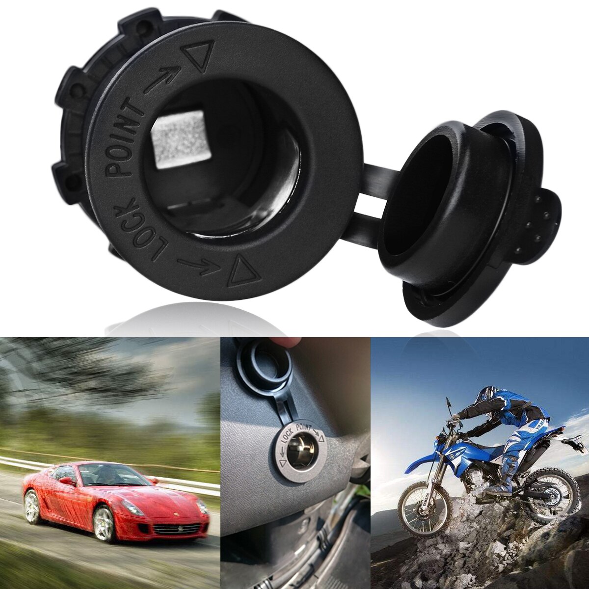 Draagbare Universele 12 V-24 V Waterdichte Marine ... – Grandado