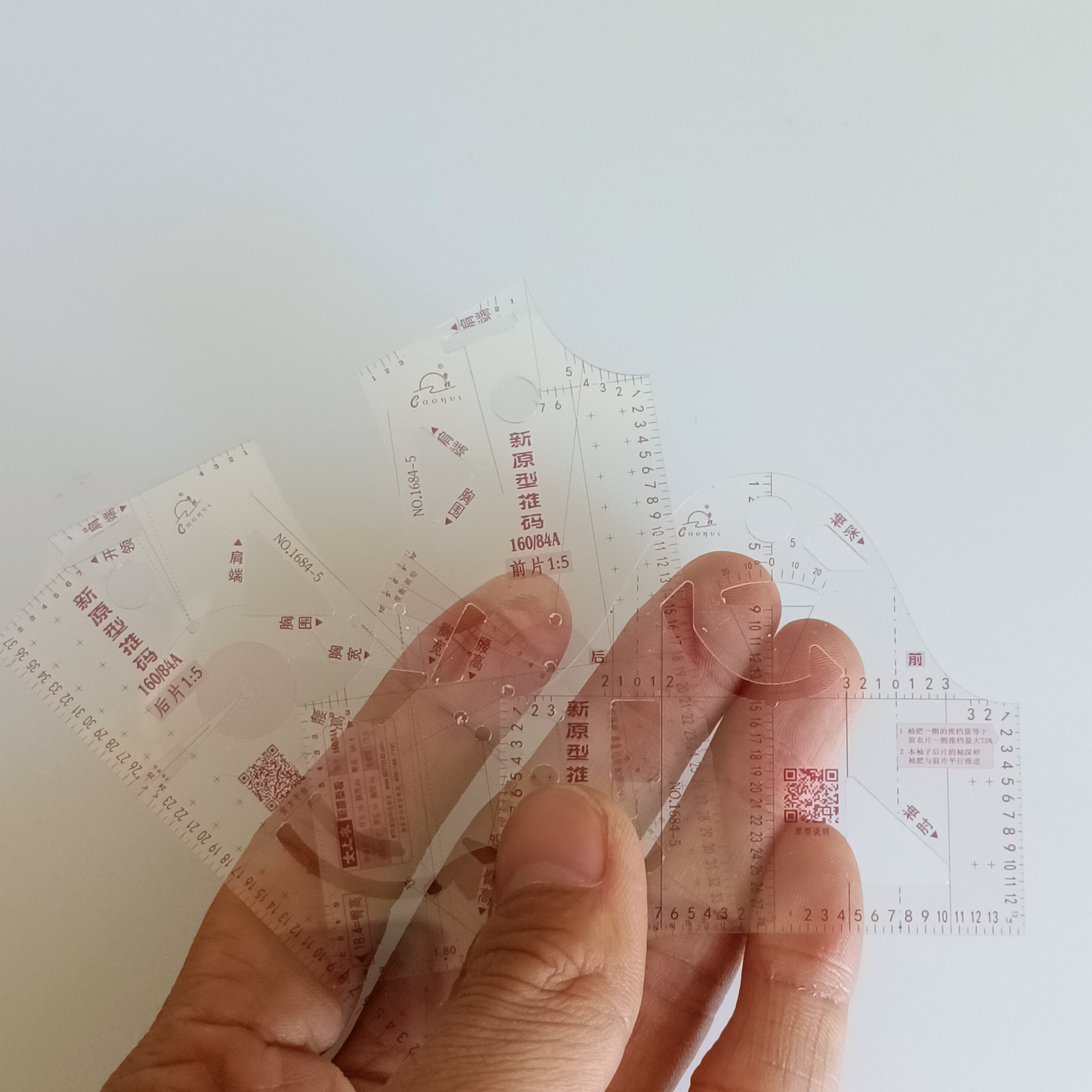 1:5 Mini Ruler Doll Clothing Prototype Ruler Schoo... – Grandado