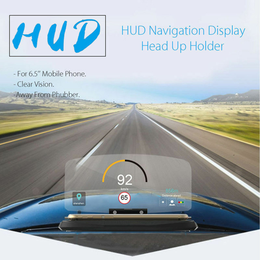 Universal Auto HUD Head Up Display Projektor Telef... – Vicedeal