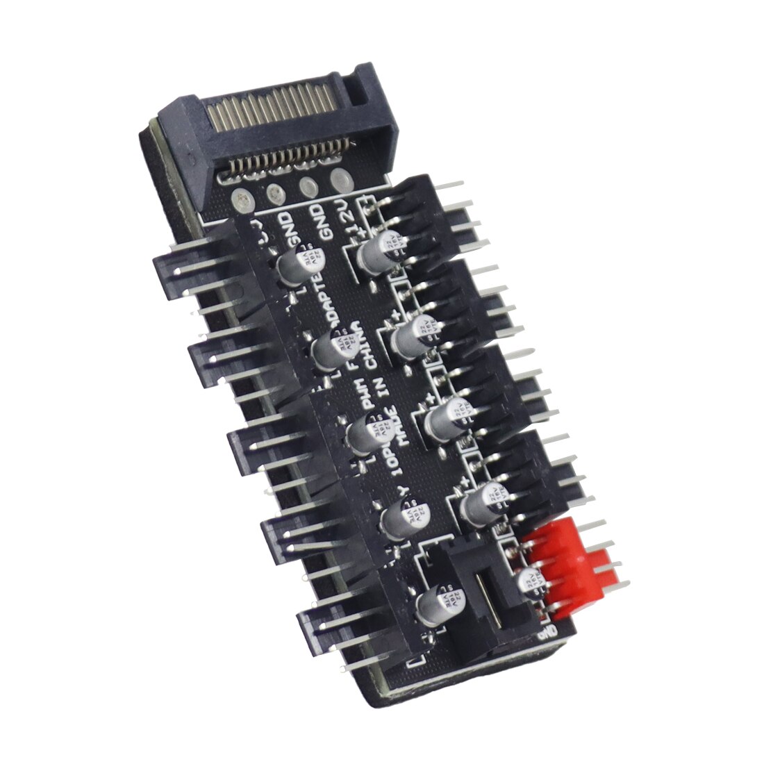 Hub DE VENTILADOR PWM de 1 a 10 Sata Molex, Enfria... – Grandado