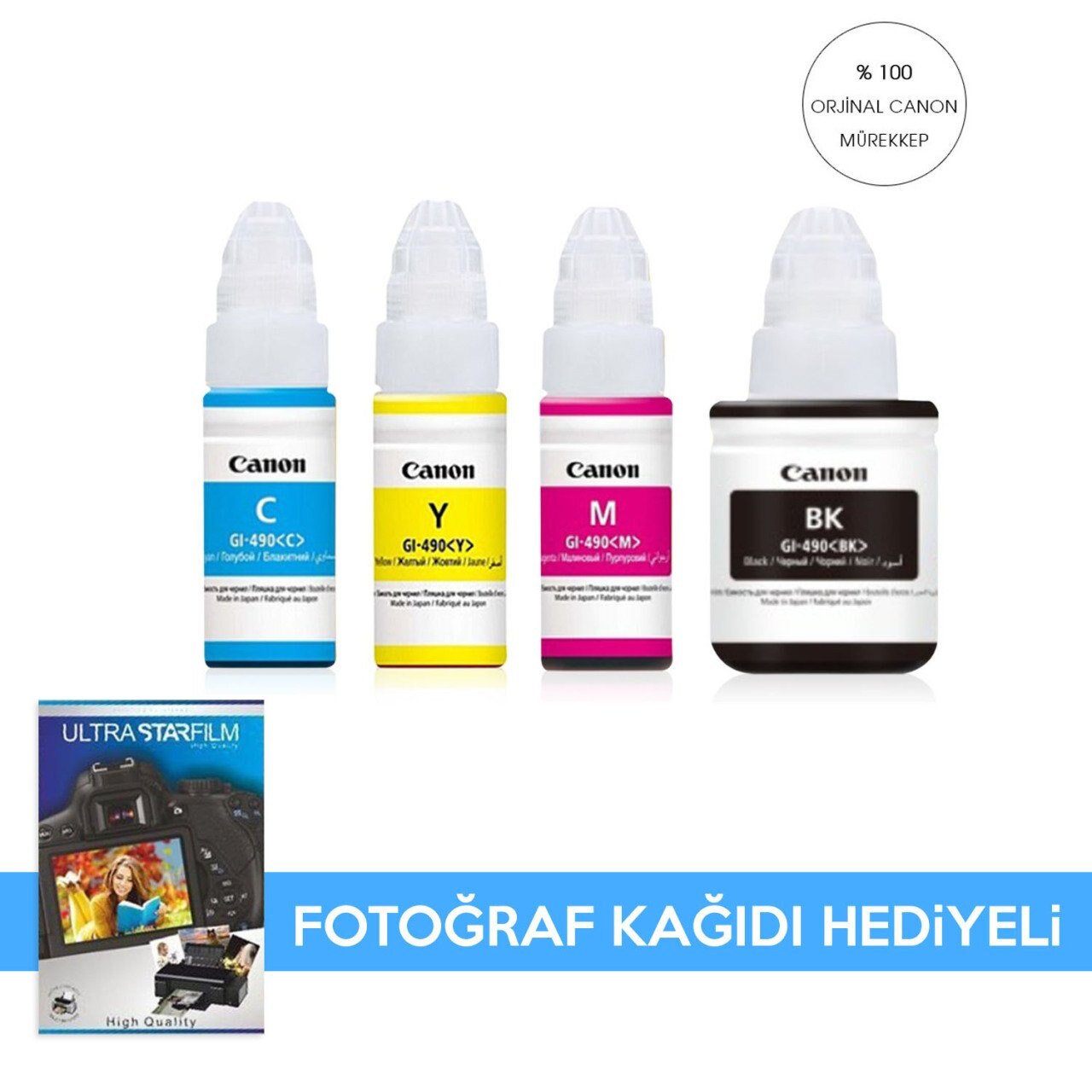 Tinta Original en 4 colores Canon G1411 G2411 G341... – Grandado