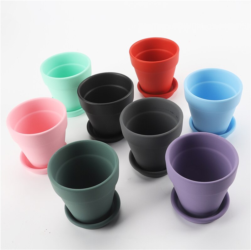Terracotta Flower Pot Plant With Leakage Hole Pott... – Grandado