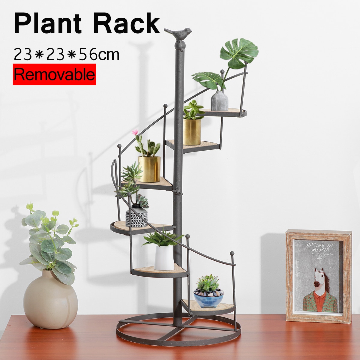 6 Tiers Flower Plant Stand Gardening Display Rack ... – Grandado