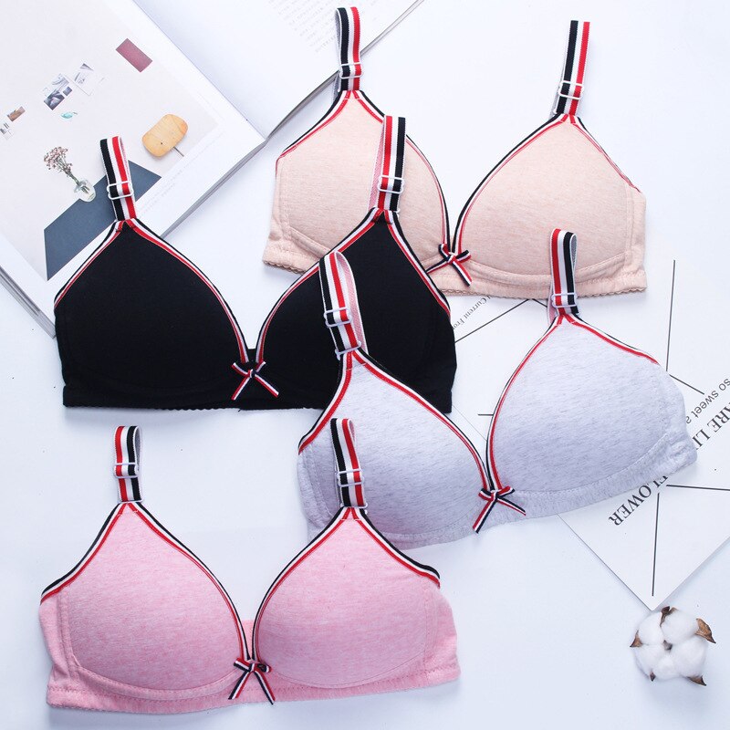Girls Bra Kids Thin Cotton Teenage Underwear Small... – Vicedeal