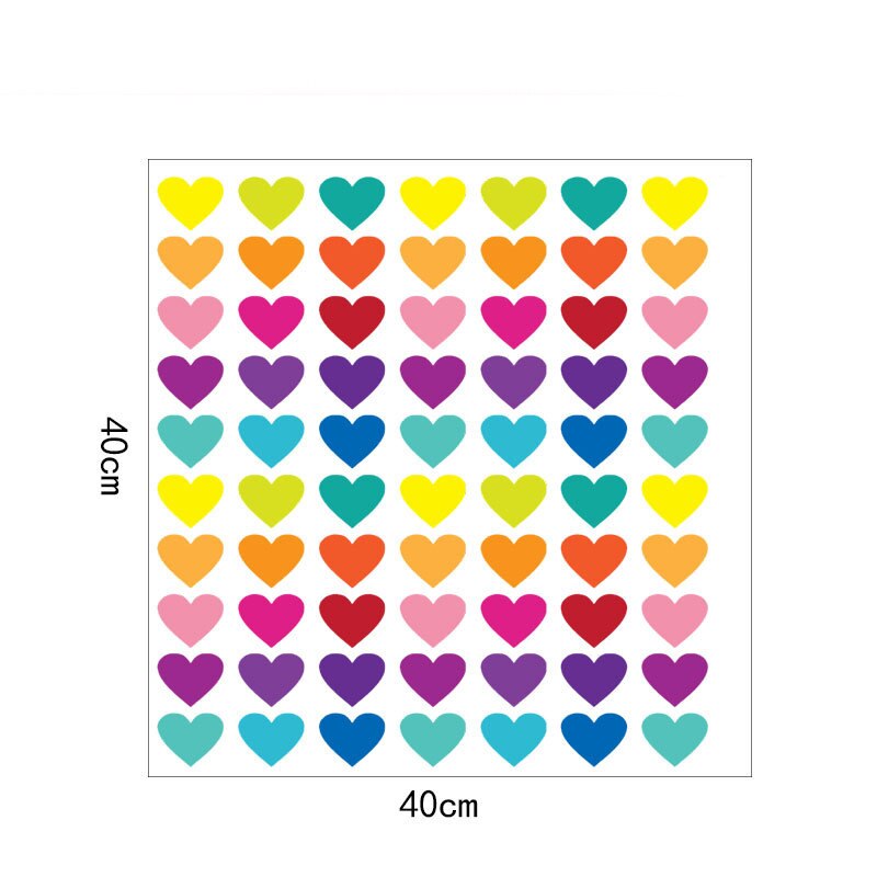 Tofok Love Heart Wall Stickers For Baby Nursery Ki... – Grandado