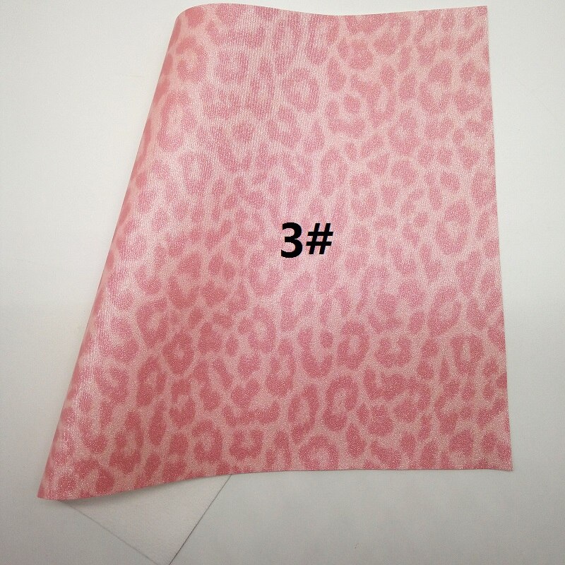 Tela rosa brillante, tela sintética de leopardo, h... – Grandado