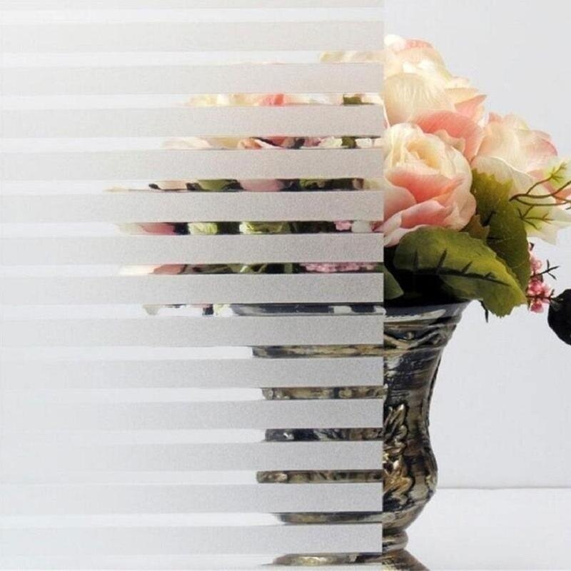 Frosted Stripes Window Film Wall Sticker Window St... – Vicedeal