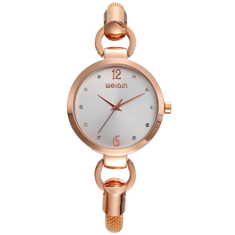 luxury casual gold ladies watch stainless steel wa... – Grandado