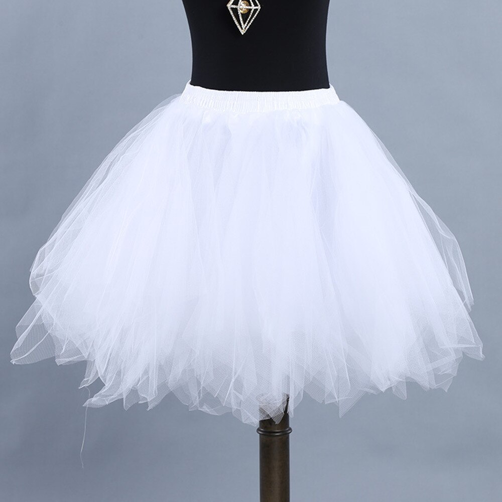 HONGFUYU Rockabilly Tulle Hoopless Bridal Petticoa... – Grandado