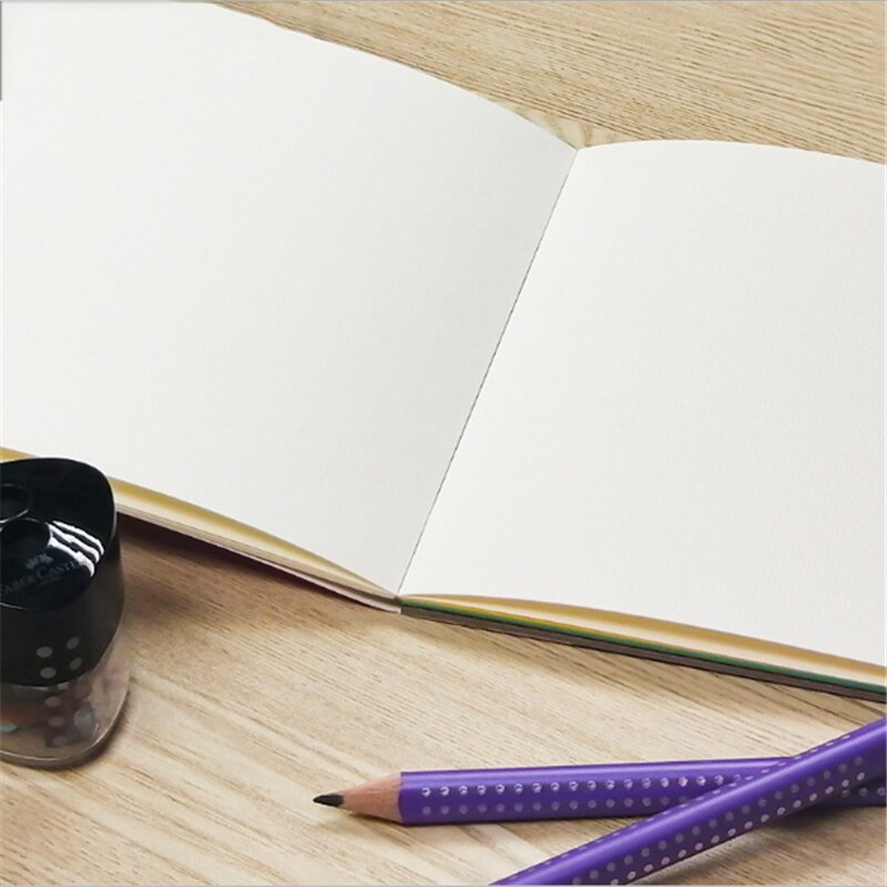 16K Children Painting Book Kraft Black Paper DIY G... – Grandado
