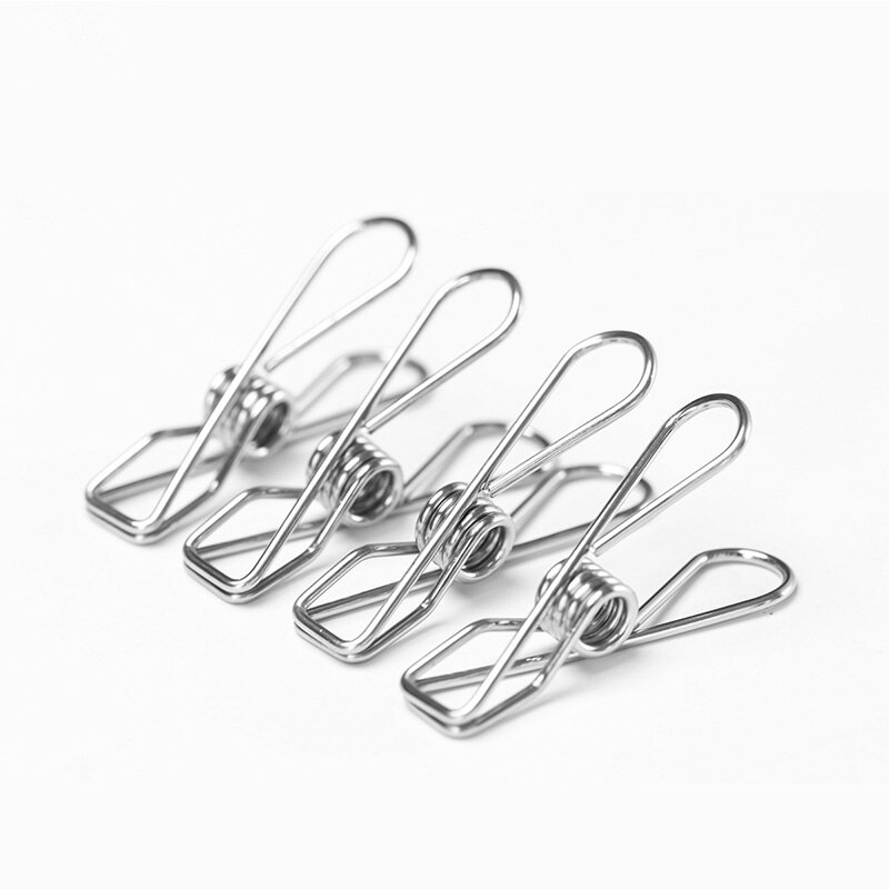 20pcs/set Stainless Steel Metal Spring Clips for L... – Grandado