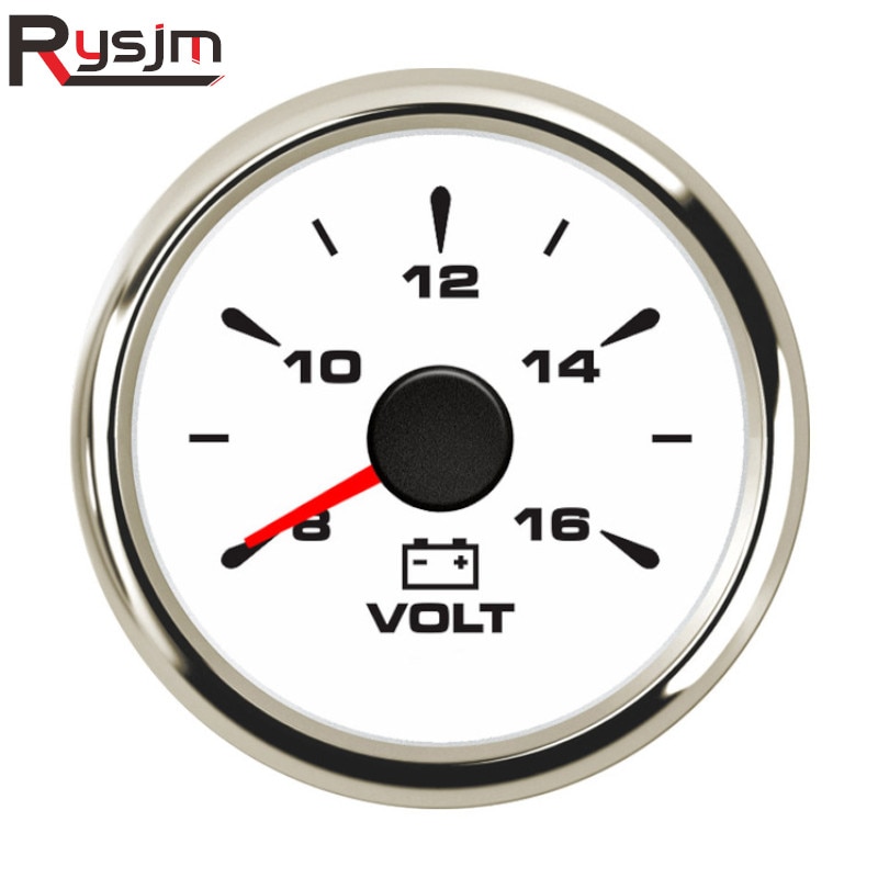 Universele 52 Mm Spanningsmeter Volt Meter 8-16 V ... – Vicedeal