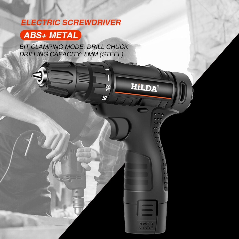 Handheld Lithium Battery Electric Drill Rechargeab... – Grandado