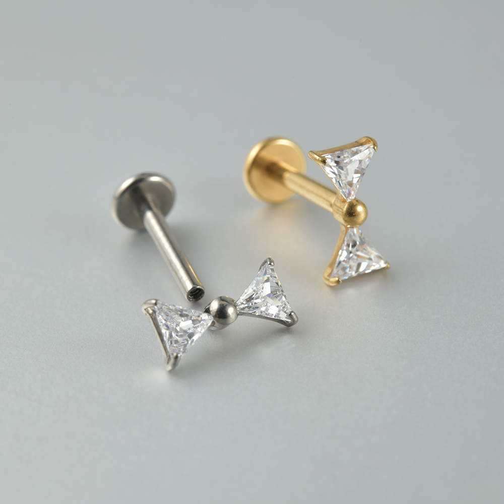 Dreamlee G23 Solid Titanium Vlinder Lip Labret Pie... – Vicedeal