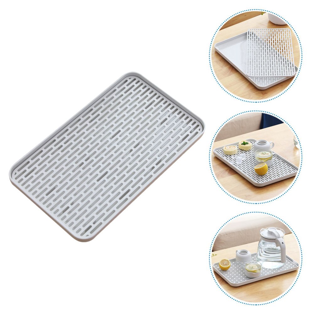 1PC Draining Board Double Layers Rectangular Rack ... – Vicedeal