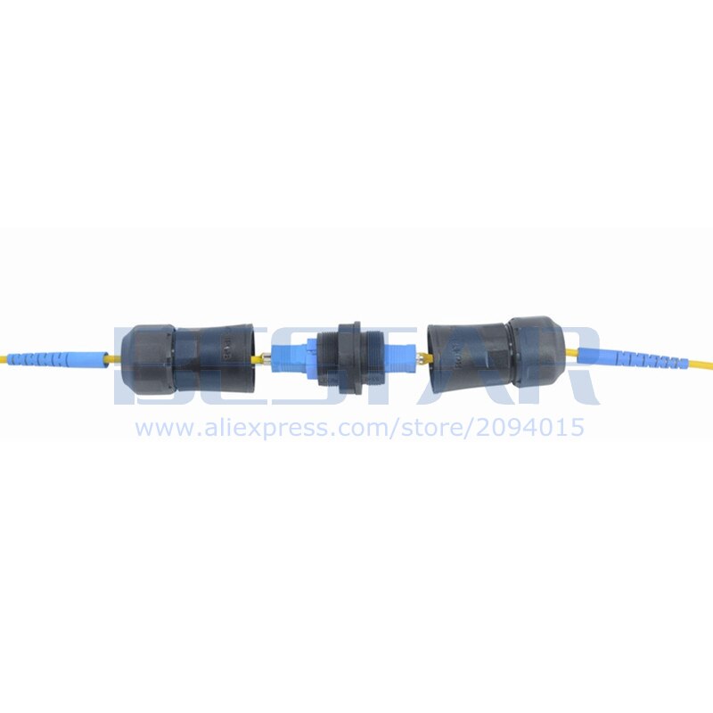 Double Head M20 SC LC Optical Fiber Waterproof Con... – Grandado
