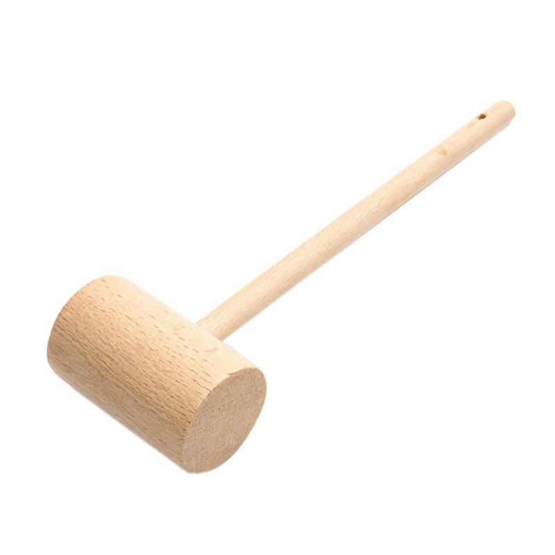 Beech Wood Crab Mallet With Handle Simple Manual S... – Grandado