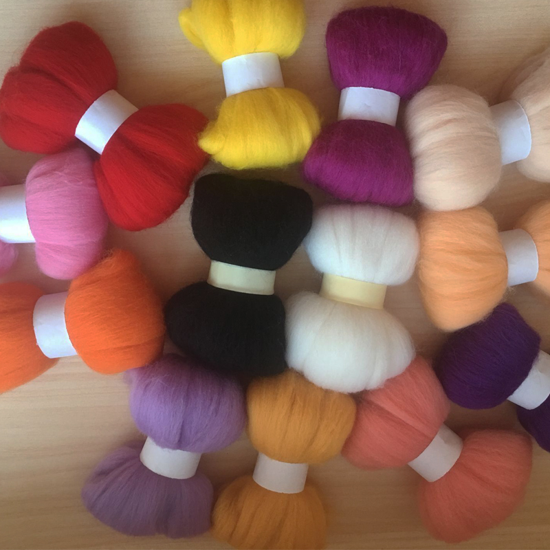 WFPFBEC 70 s wol voor naaldvilten merino vilt fibe... – Vicedeal