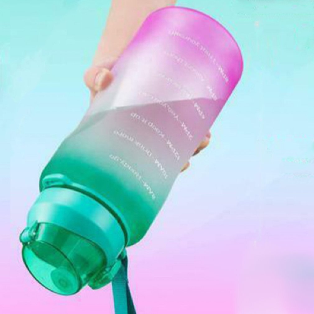 2L 3.8L Tritan Gallon Water Bottle Flip-Flop Motiv... – Grandado