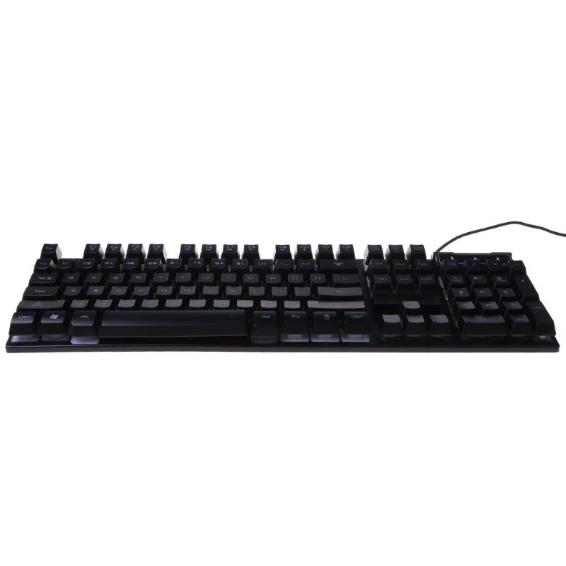 USB Wired Gaming Keyboard 104 Key Mechanical Feeli... – Grandado