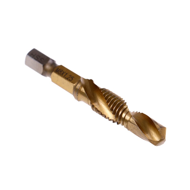 6 Stks/partij M3- M10 Hex Shank Titanium Plated Sc... – Vicedeal