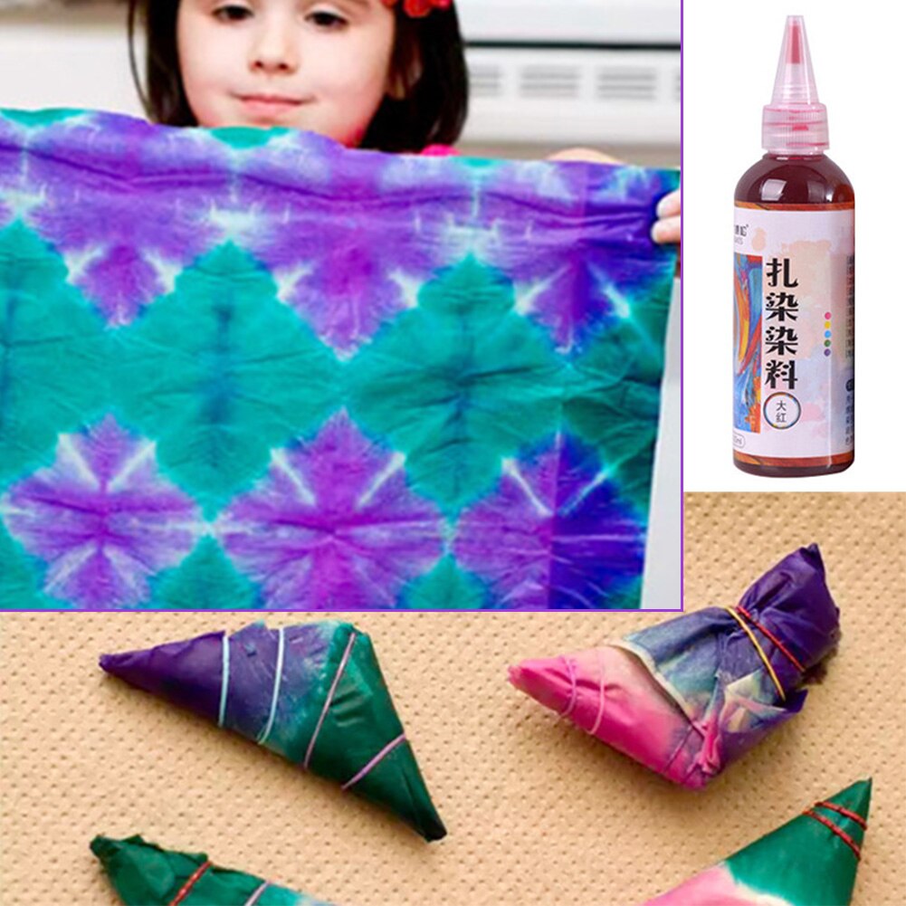 18 Colors DIY Arts Tie Dye Kit Fabric Textile Craf... – Vicedeal