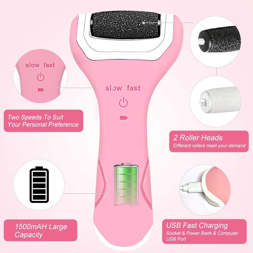 Foot Scrubber Electric Foot File - Pedicure Tools ... – Vicedeal