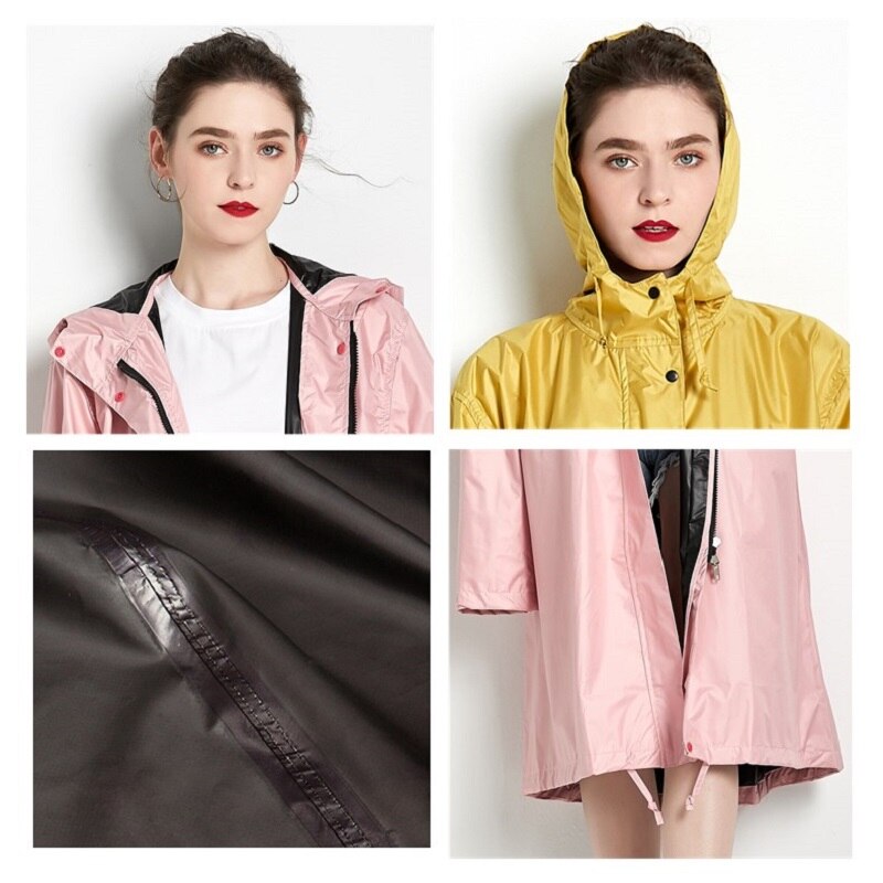 WINSTBROK Long Raincoats for Women Waterproof Rain... – Grandado