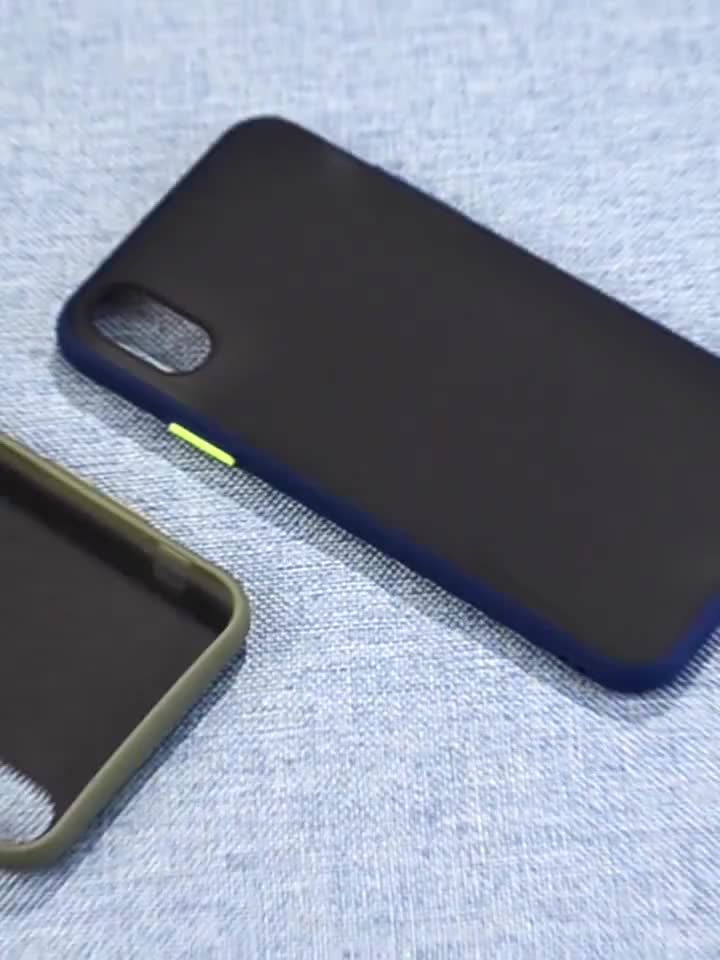 Contrast Color Frame Matte Hard PC case mobile pho... – Grandado