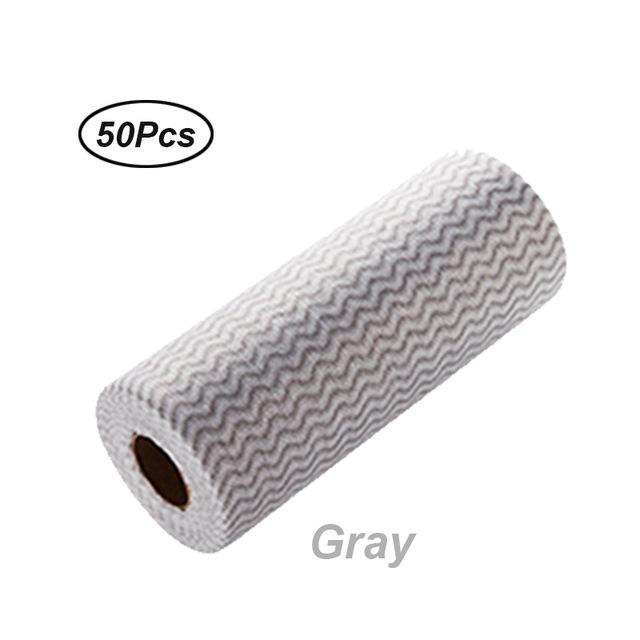 1 Roll 50 PCS Eco-Friendly Disposable Cleaning was... – Vicedeal