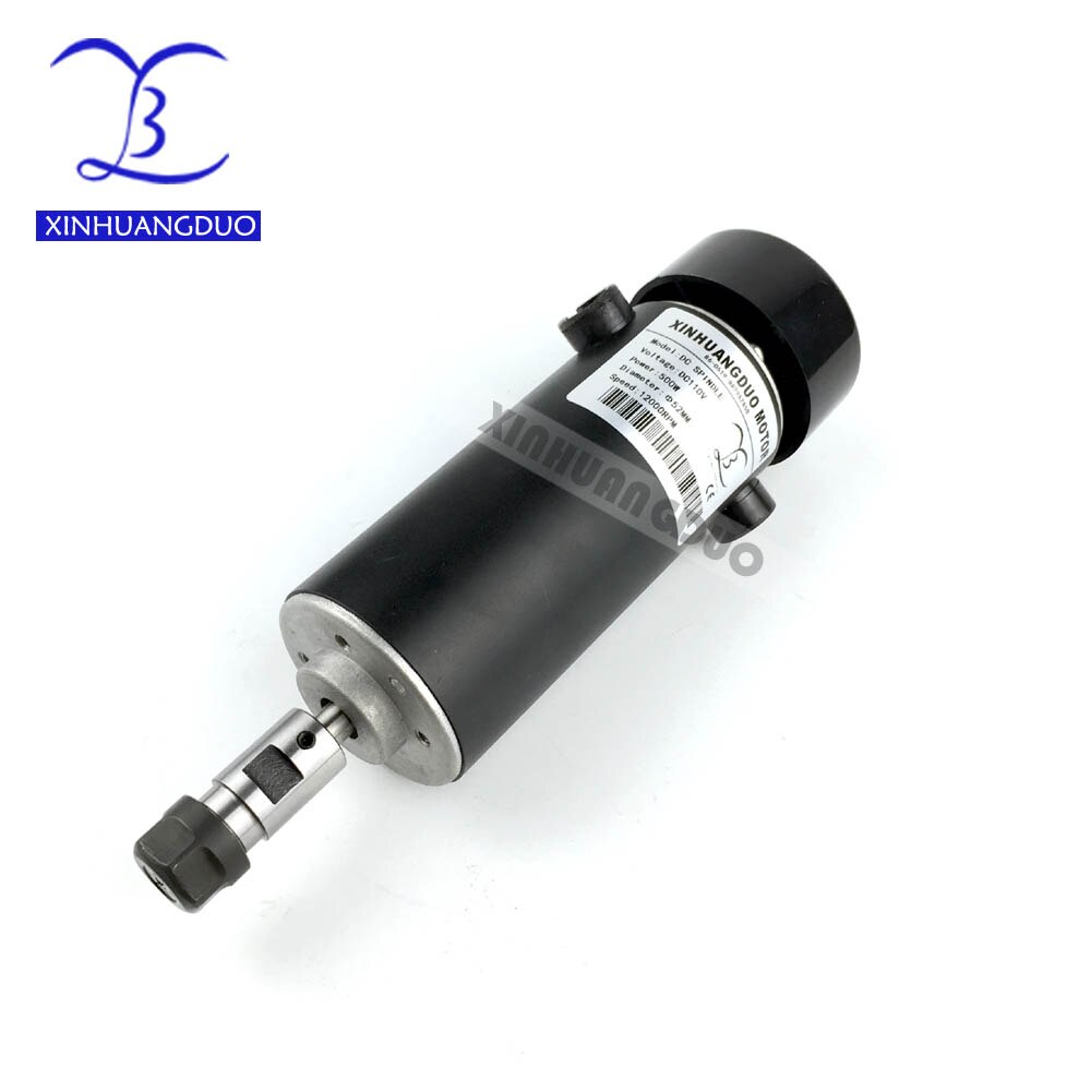 500W Dc Spindel Motor ER11-3.175mm Collet 52 Mm Di... – Grandado