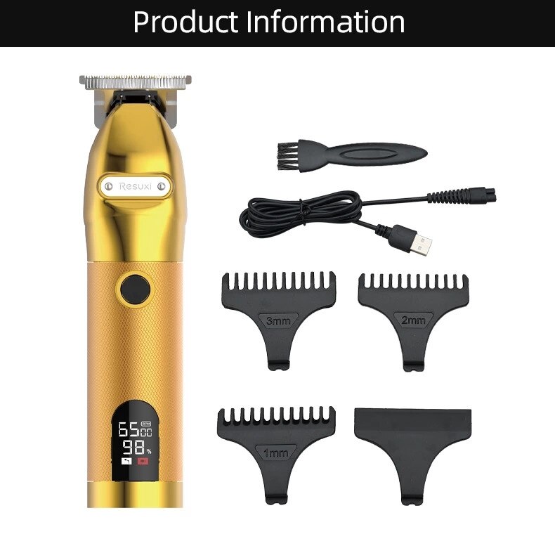RESUXI A-JM751 Sales on -- Hair Trimmer Pro GOLD F... – Grandado