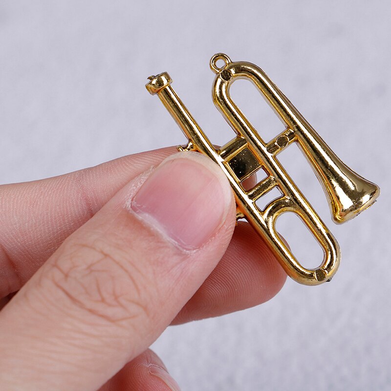 Mini Plastic Musical Instrument Gold Christmas Tre... – Grandado