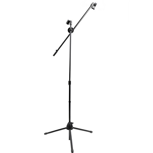 Mic Stand, Statief Mic Stands met 2 Mic Clip Houde... – Grandado