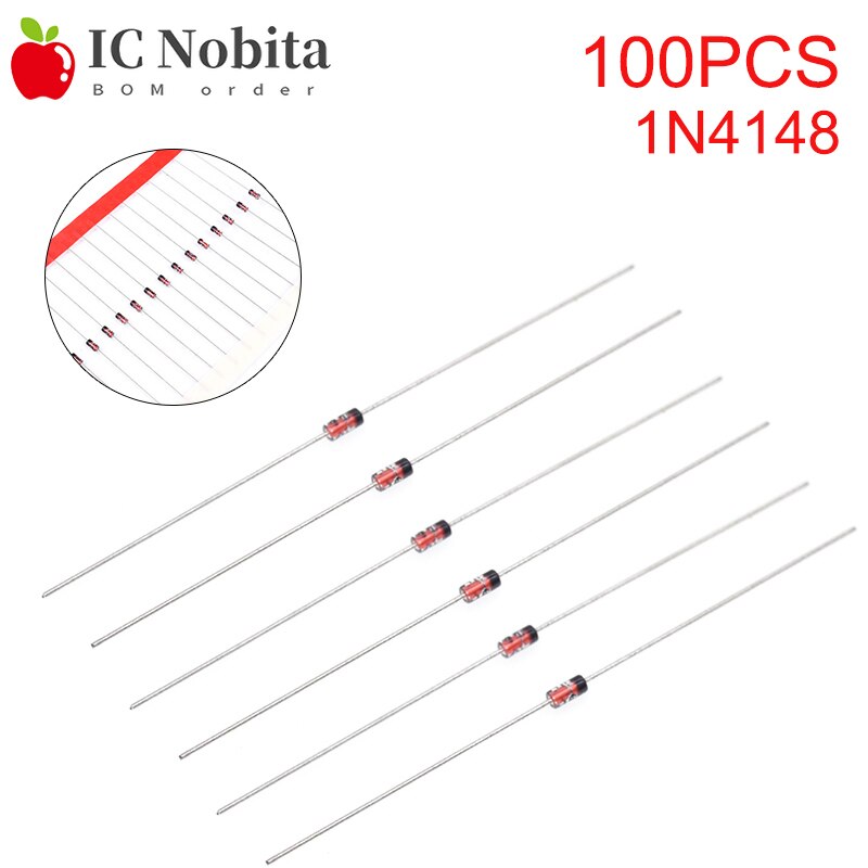 100PCS 1N4148 Switching Diode DO-35 Switch Tube Di... – Grandado