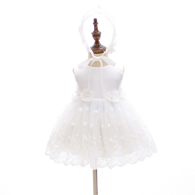 Zomer Party Jurk Voor Baby Meisjes Wit Sleeveless ... – Vicedeal