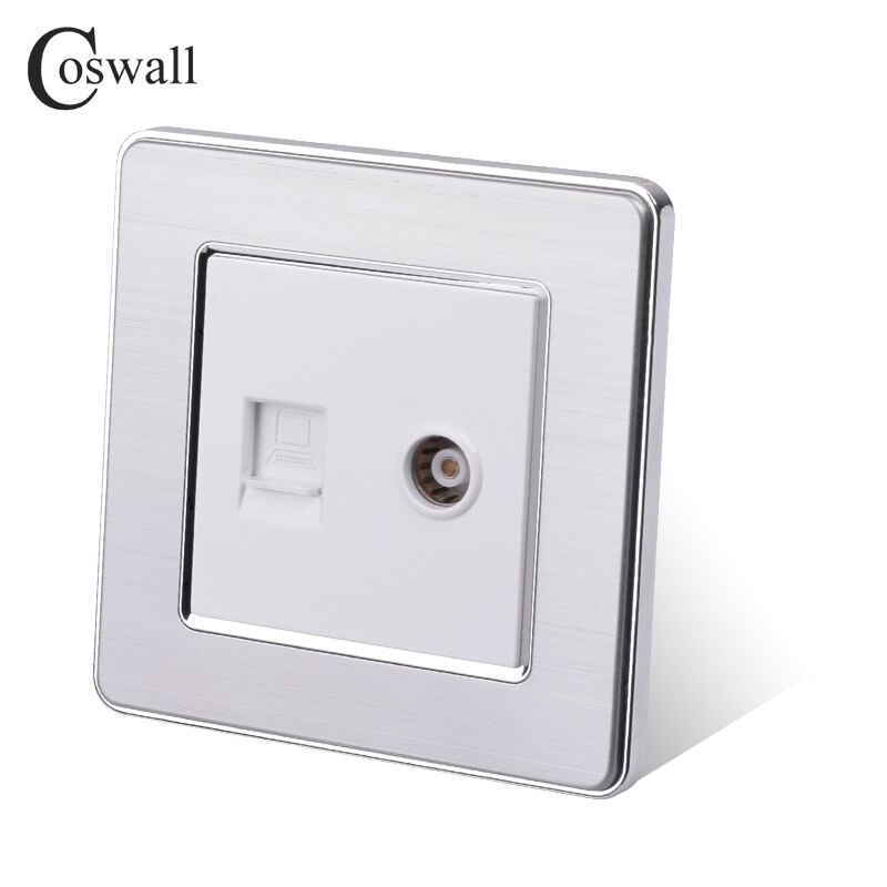 COSWALL RJ45 Internet Data Computer Jack CAT5E Con... – Vicedeal