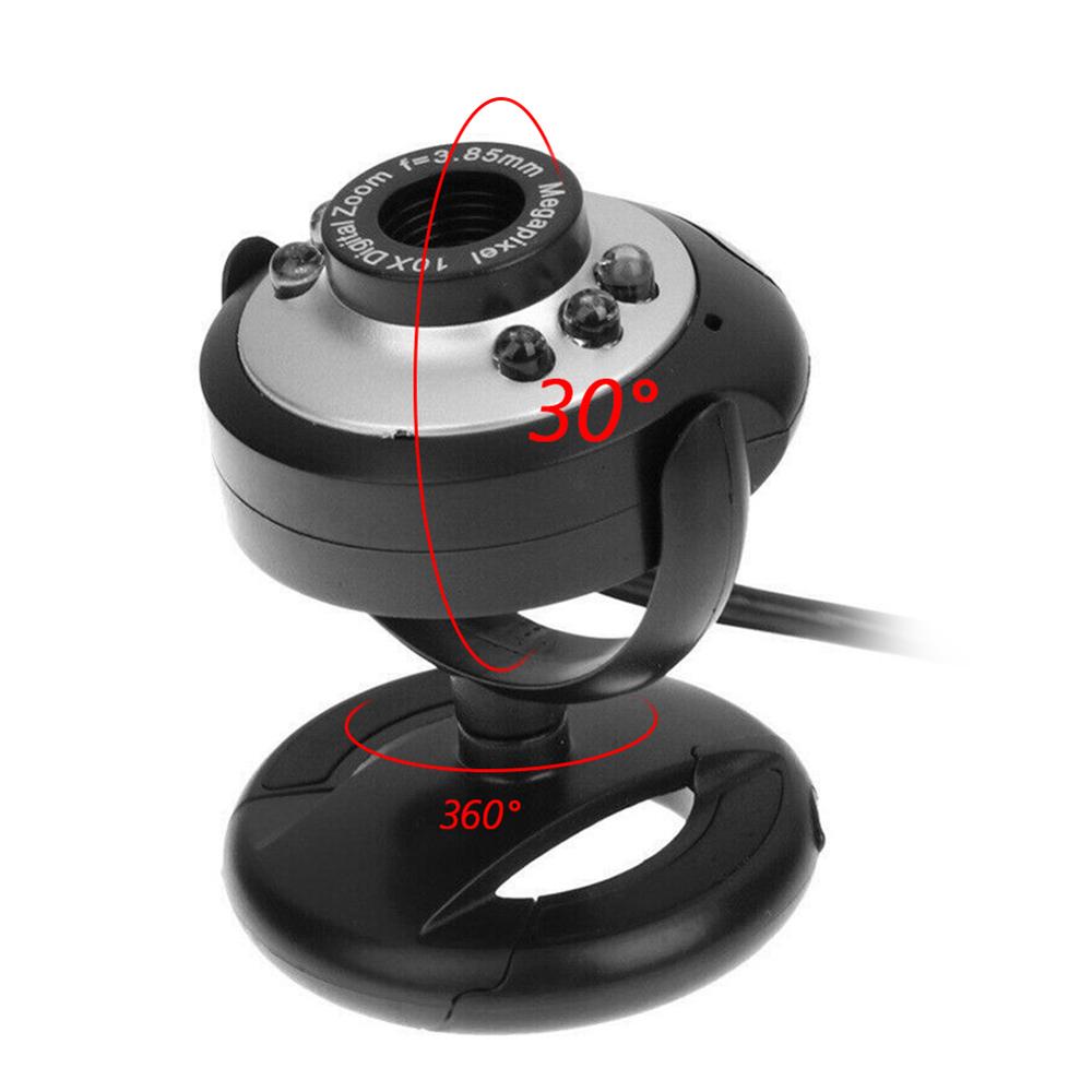 HD USB Webcam 16 megapixel Camera with Mic Night V... – Grandado