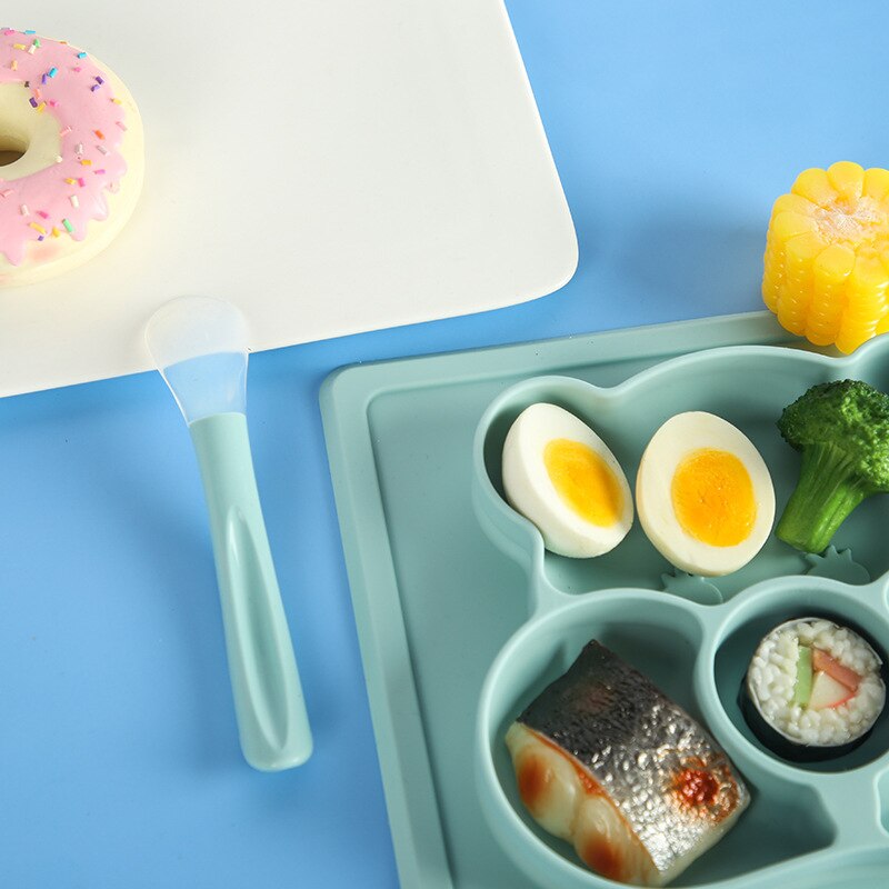 Food grade baby bear silicone plate high temperatu... – Grandado