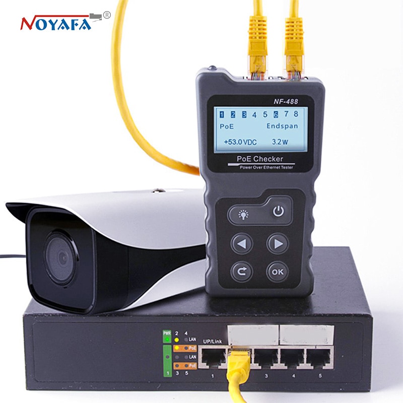 NOYAFA NF-488 PoE power test Network PoE Tester ch... – Vicedeal