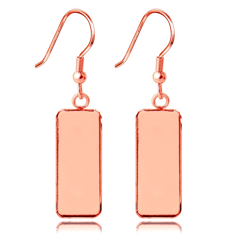 10 Pcs Rvs Connector Fit 10X25 Mm Rechthoek Blank ... – Grandado