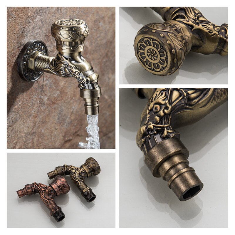 Decorative Outdoor Garden Faucet Bibcock Tap Bathr... – Grandado