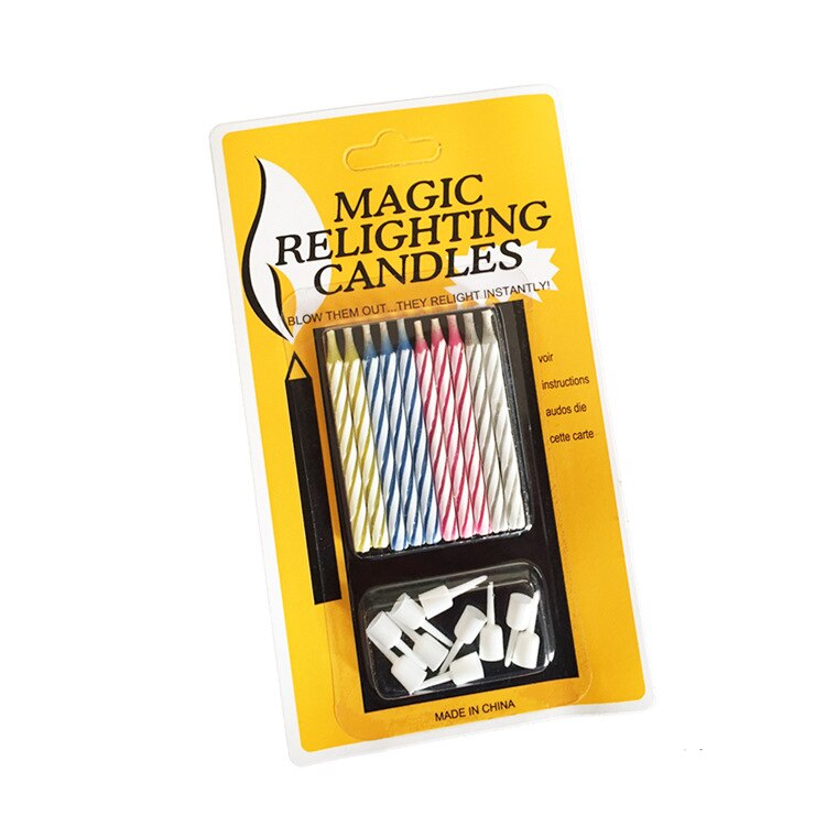 10pcs/set Tricky Toy Invincible Candle Birthday Ca... – Grandado